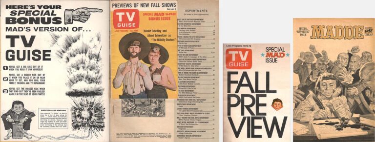 Parodies in Mad, 1954-2017 | MagazineParody.com